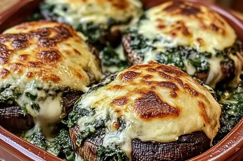 Spinach & Cheese Stuffed Portobello Mushrooms: Ein Unglaublich ...