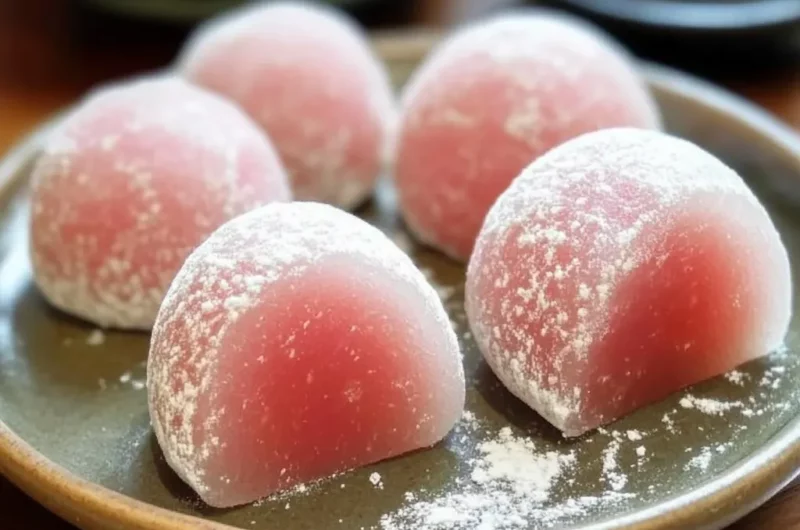 Soft Watermelon Mochi Treats: An Incredible 7-Step Recipe - leckermenu.com
